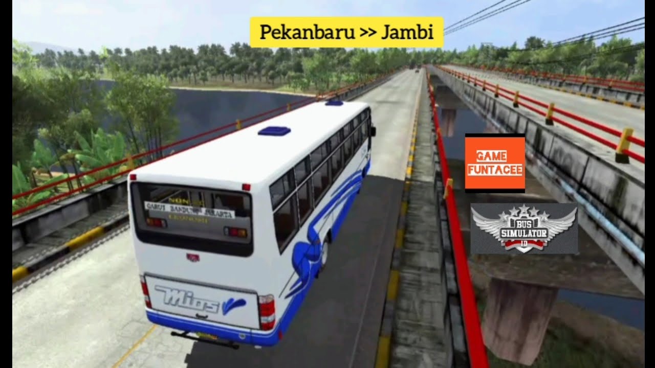 Hino Jadul old bus Non AC Bus driving from Pekanbaru to Jambi - Sumatra ...