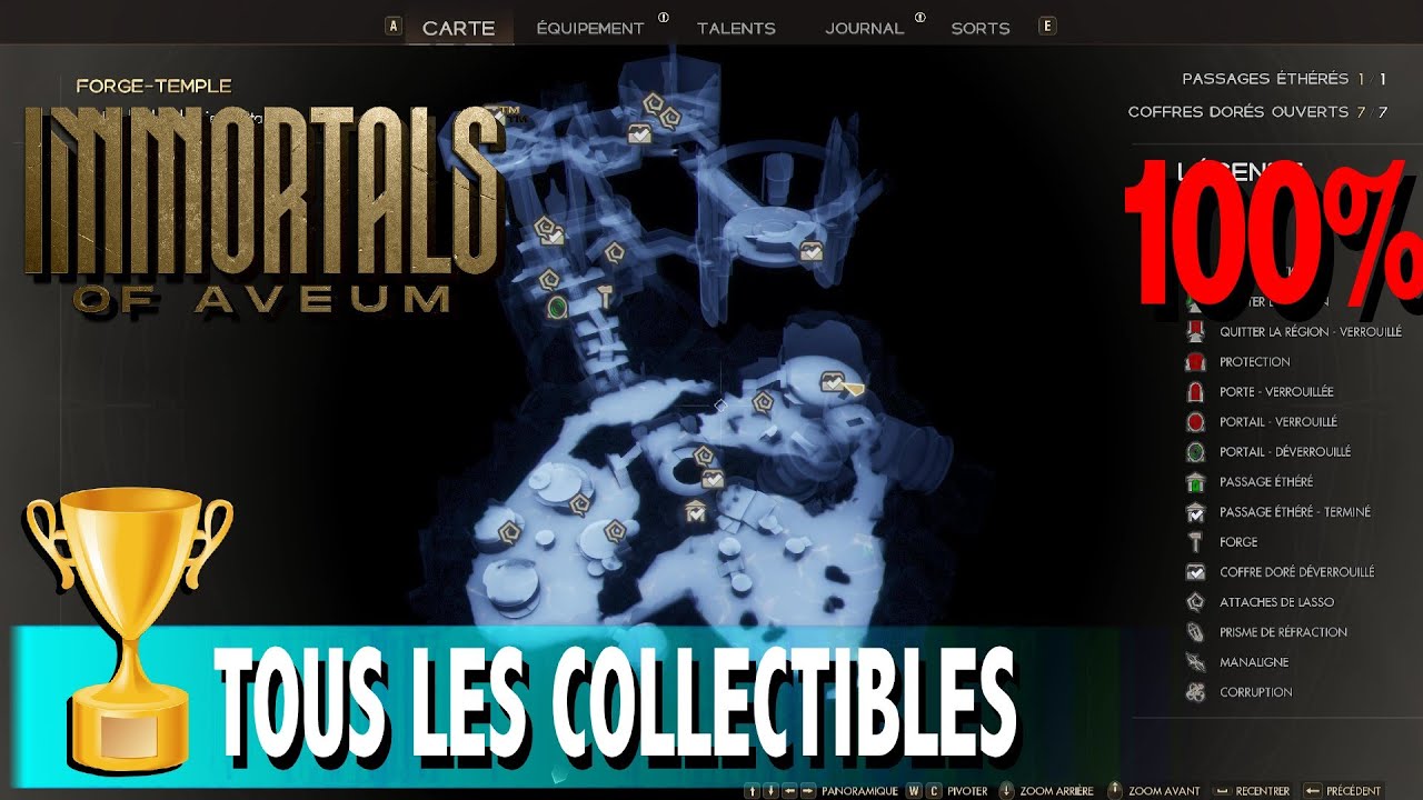 FORGE-TEMPLE - OÙ TROUVER TOUS LES PASSAGES ÉTHÉRÉS & COFFRES DORÉS ...