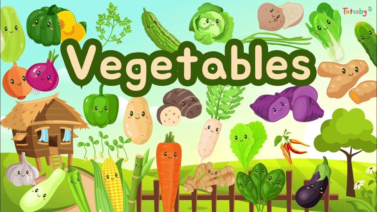 Vegetables - Mga Gulay (Tagalog/English) | Learning Video for Kids - YouTube