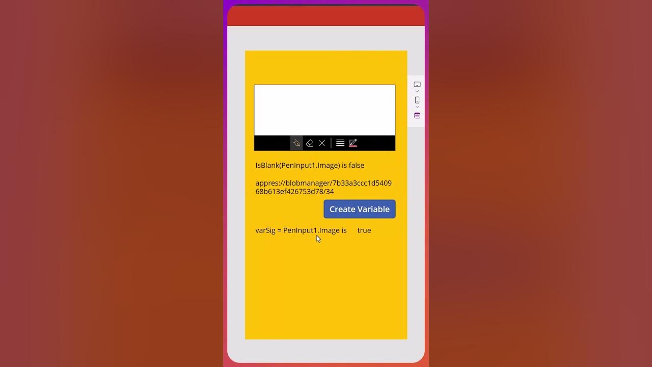 Power Apps Pen Input Blank Powerapps Canvasapps Youtube