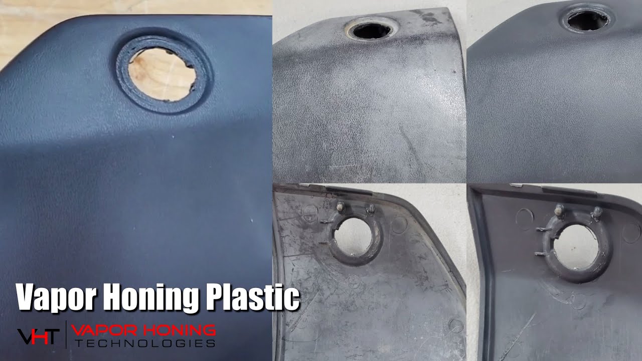 Vapor Honing Plastic - Vapor Honing Technologies - YouTube
