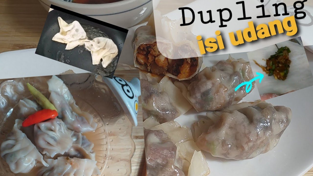 Dumpling udang mudah,rasanya tidak kalah sama resep merek terkenal ...