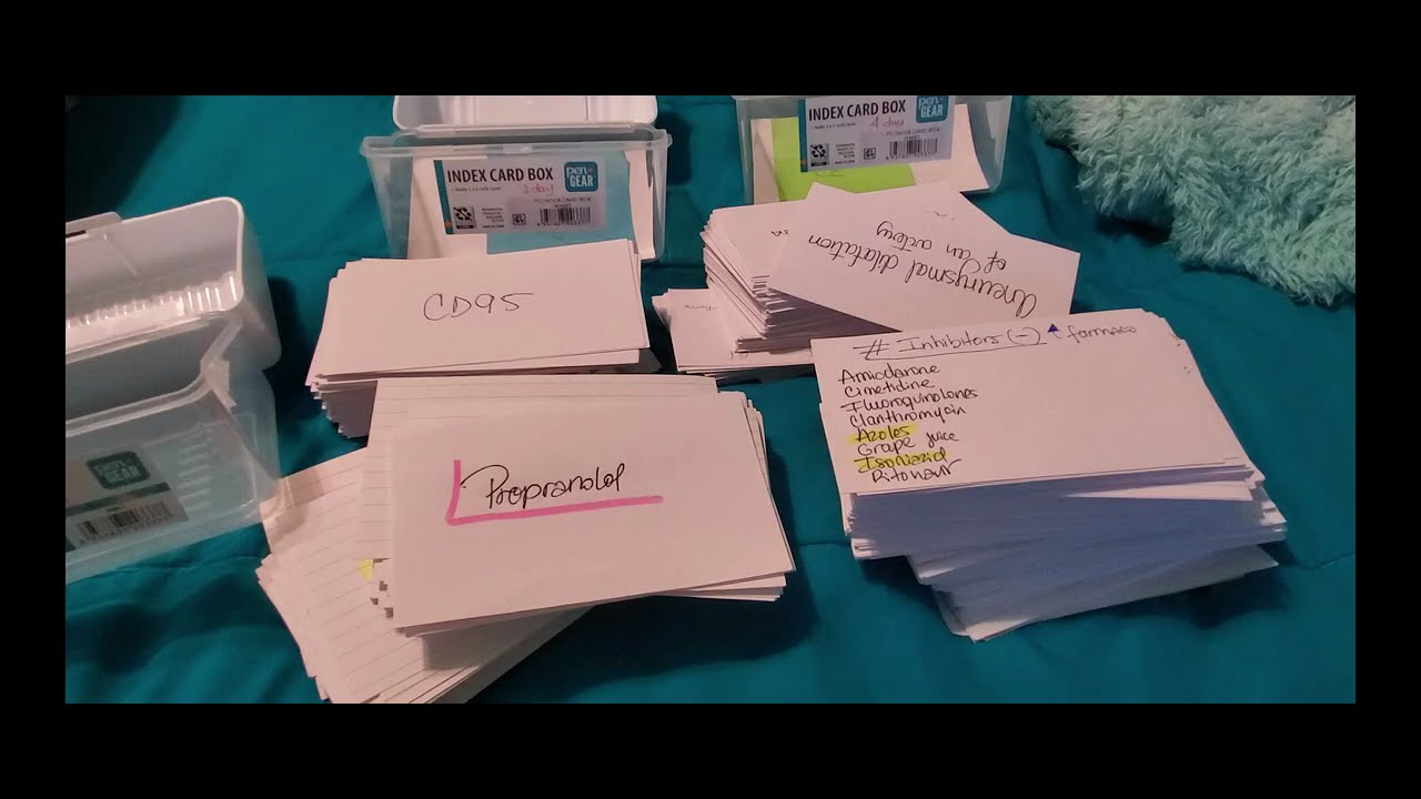 500+ Handwritten Flashcards for USMLE Step 1 | Selecting the Best for ...