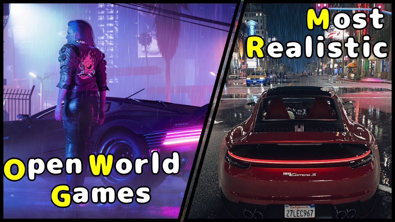 Best Realistic Open World Games For PC/PS4 - YouTube