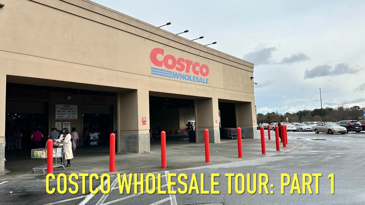 Costco Wholesale Tour: Part 1 - YouTube