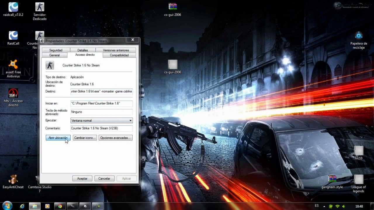 como descargar e intarlar cpl gui al cs 1.6 - YouTube