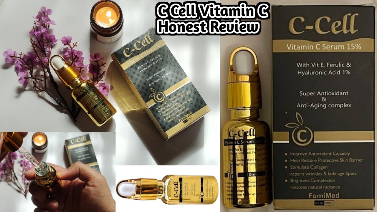 C Cell Vitamin C Serum Honest Review | No 1 whitening serum Review ...