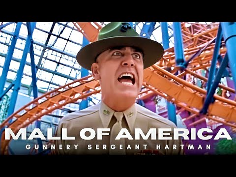 Gunnery Sergeant Hartman Visits the Mall of America (Full Metal Jacket) 🎖️🛍️💥 