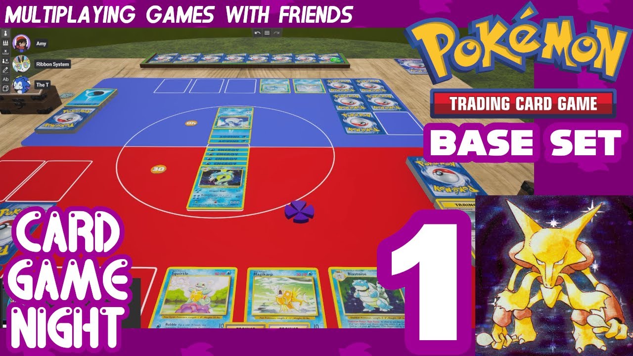 Card Game Night: Pokémon Trading Card Game, Base Set! [Part 1] - YouTube