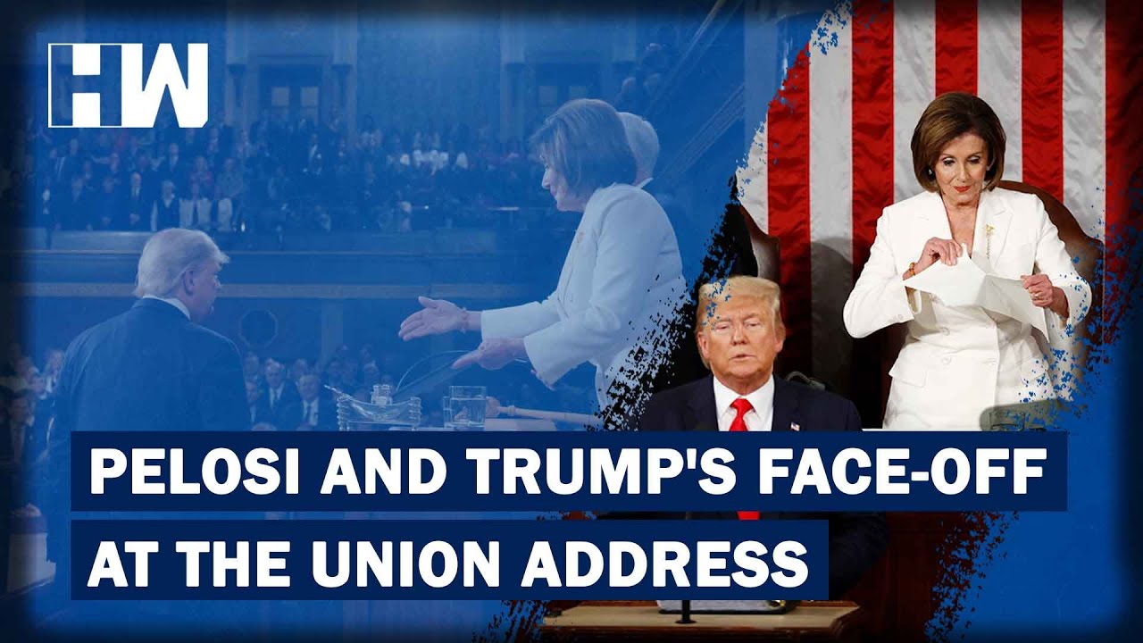 Nancy Pelosi Tears Donald Trump's State Of The Union Speech After ...