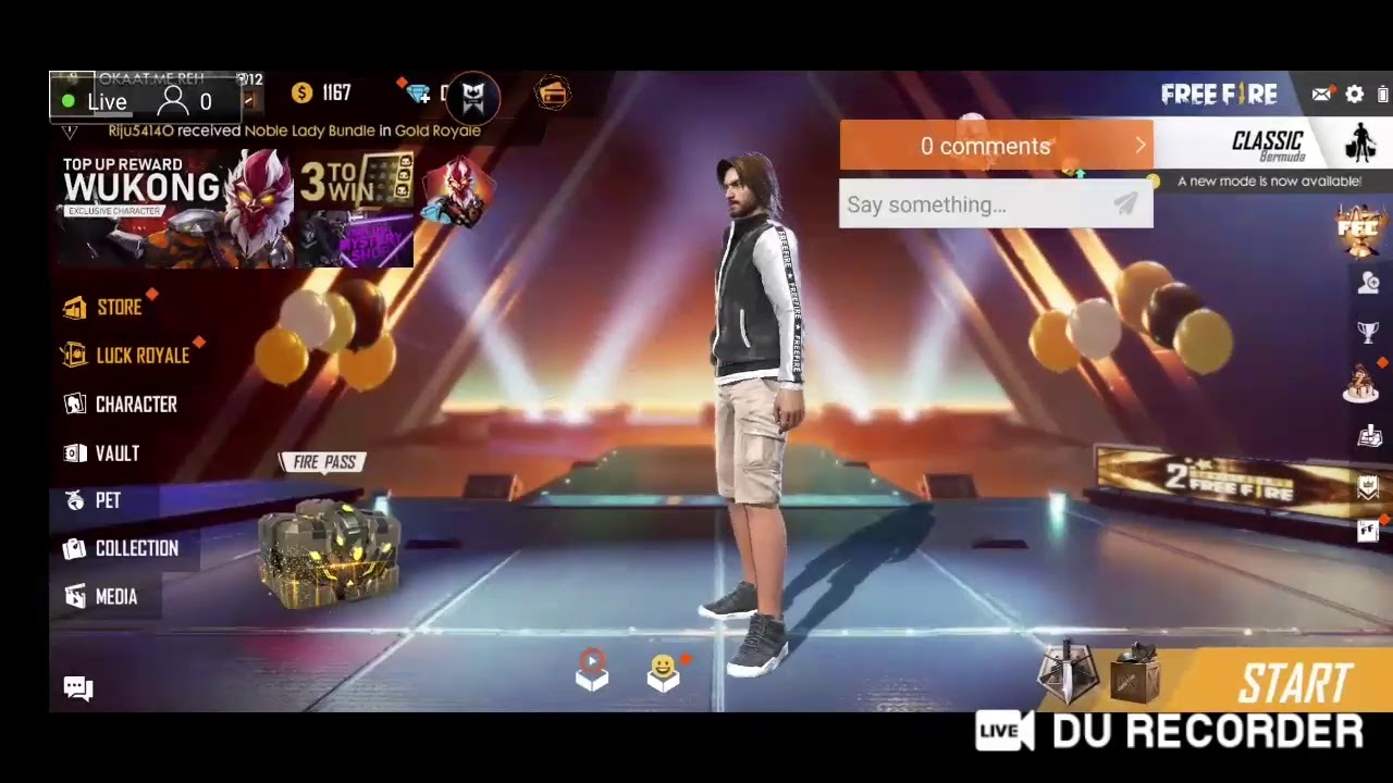 FREE FIRE RANKING GAMEPLAY - YouTube