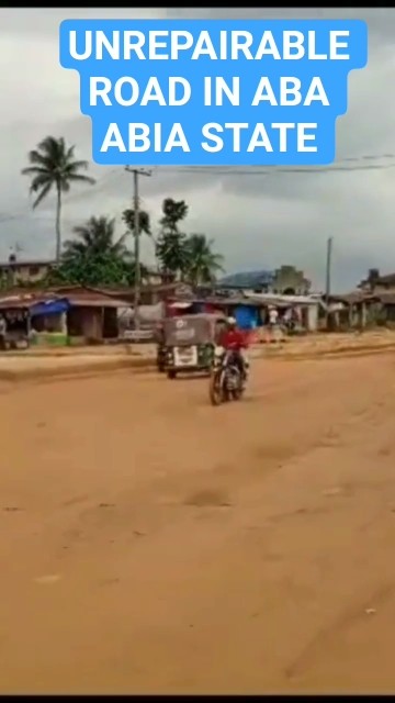 LOOK OUT THR ABANDONED ROAD FOR YEARS IN ABA ABIA STATE #alexotti # ...