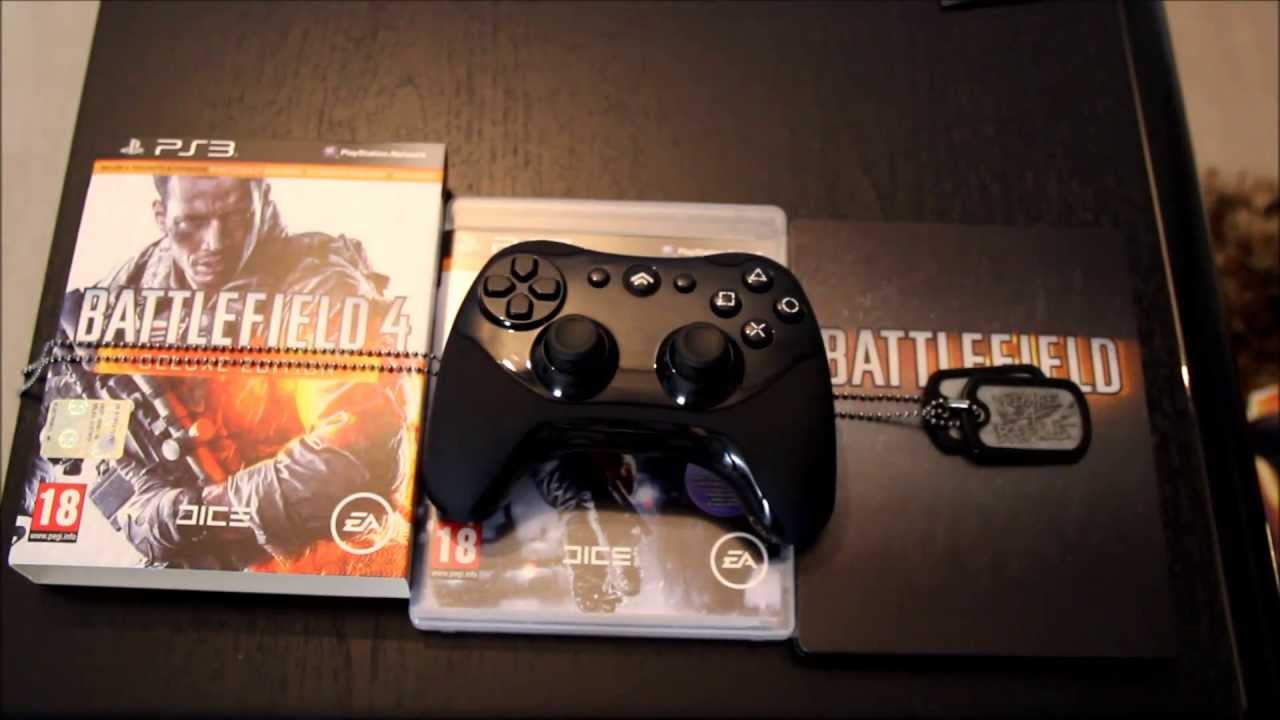 MEGA Unboxing | BATTLEFIELD 4 DELUX EDITION + controller dedicato | ITA ...