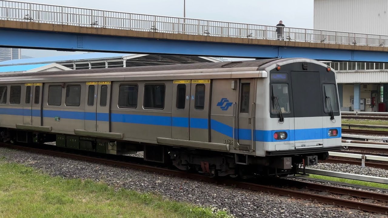 【關閉頭燈】台北捷運 北投機廠測試軌｜C321型121/122(機電改)試車-2026/1/26 - YouTube