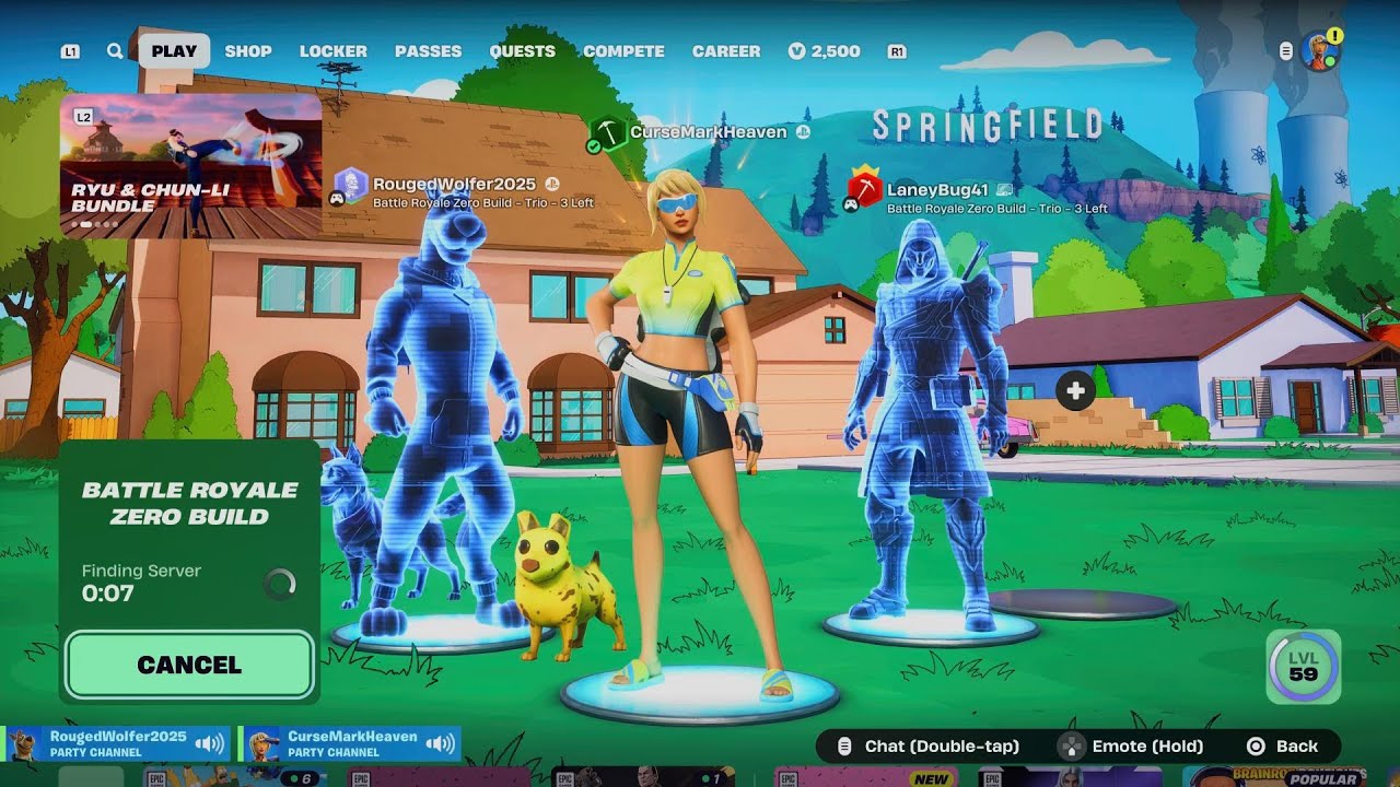 Fortnite Chapter 6 Mini Season 2 - Zero Build: Trios Win! - YouTube