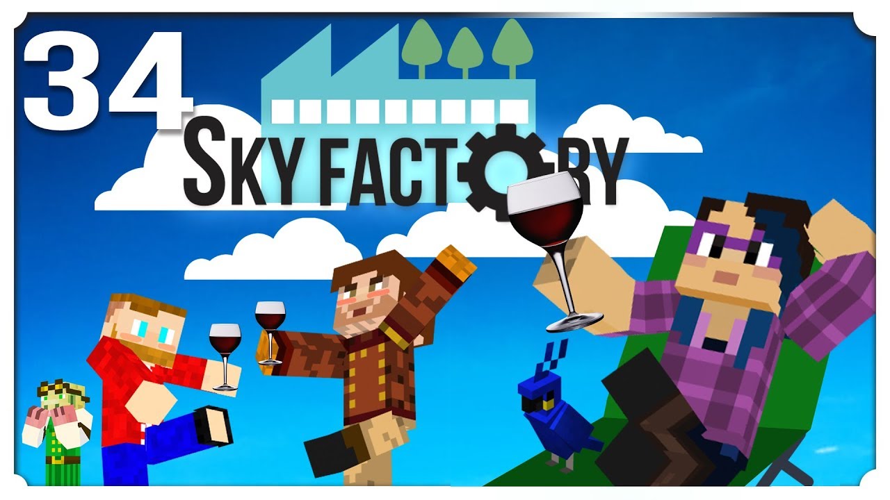 Fermented - Minecraft: Sky Factory #34 [Sky Factory 4 modpack] - YouTube
