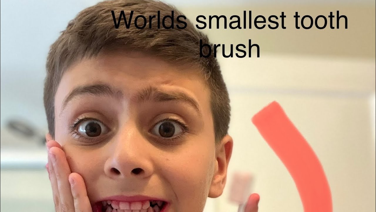 WORLDS SMALLEST TOOTHBRUSH VS STAINED TEETH!!! #dental #toothbrush ...