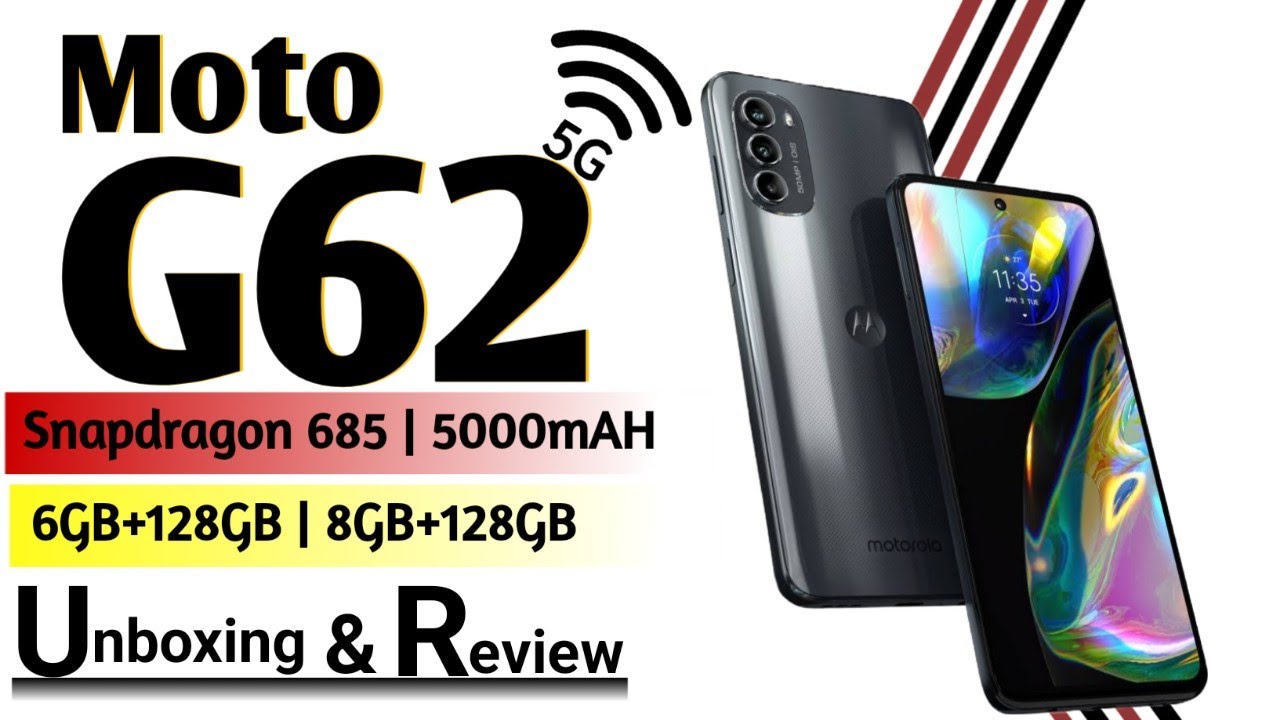 Moto G62 5G | Moto G62 Unboxing & Review | Motorola moto g62 5g ...