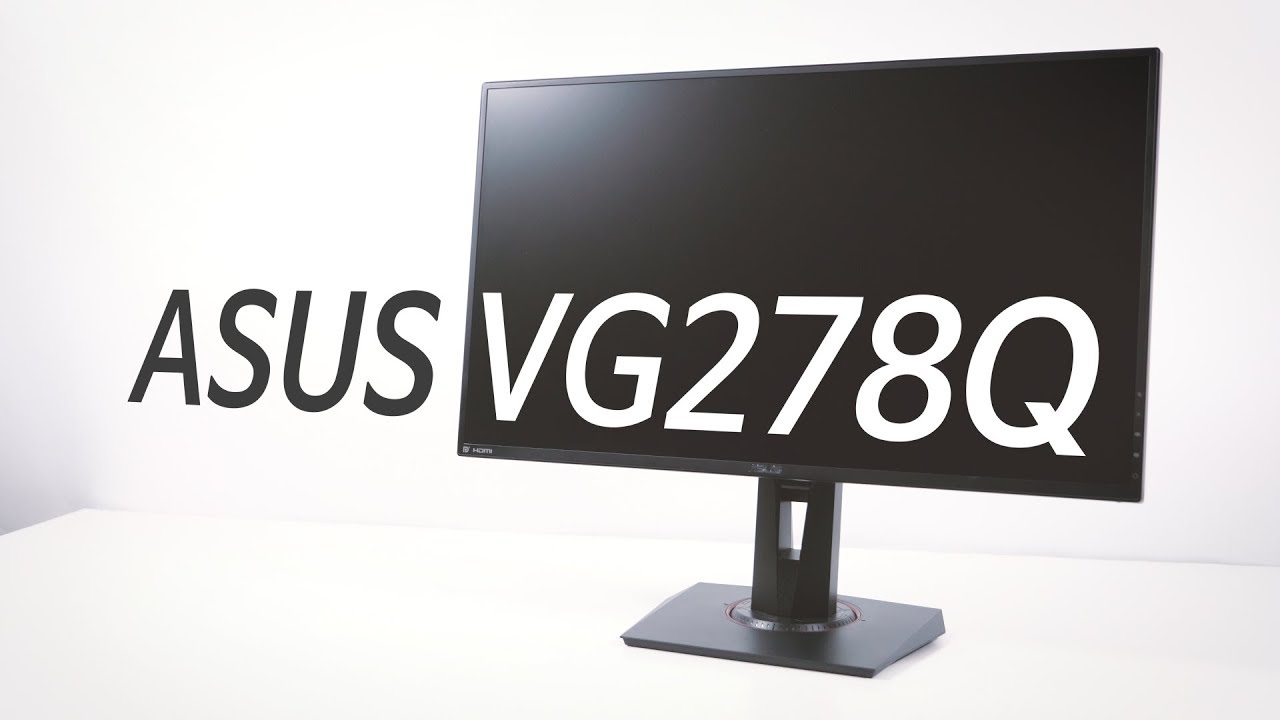 144Hz와 FreeSync를 지원하는 ASUS VG278Q 게이밍 모니터 - YouTube
