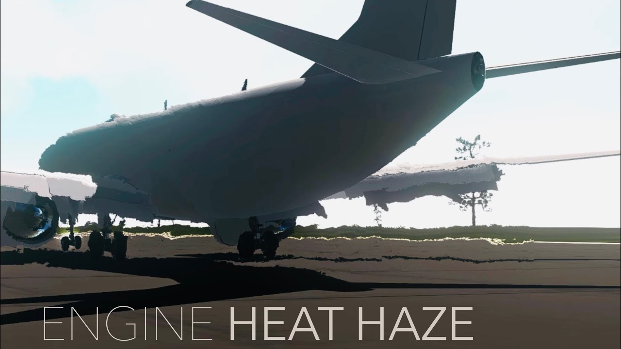 Engine Heat Haze | Simpleplanes Mod - YouTube