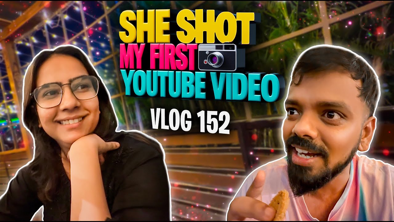 SHE SHOT MY FIRST YOUTUBE VIDEO | VLOG 152 - YouTube