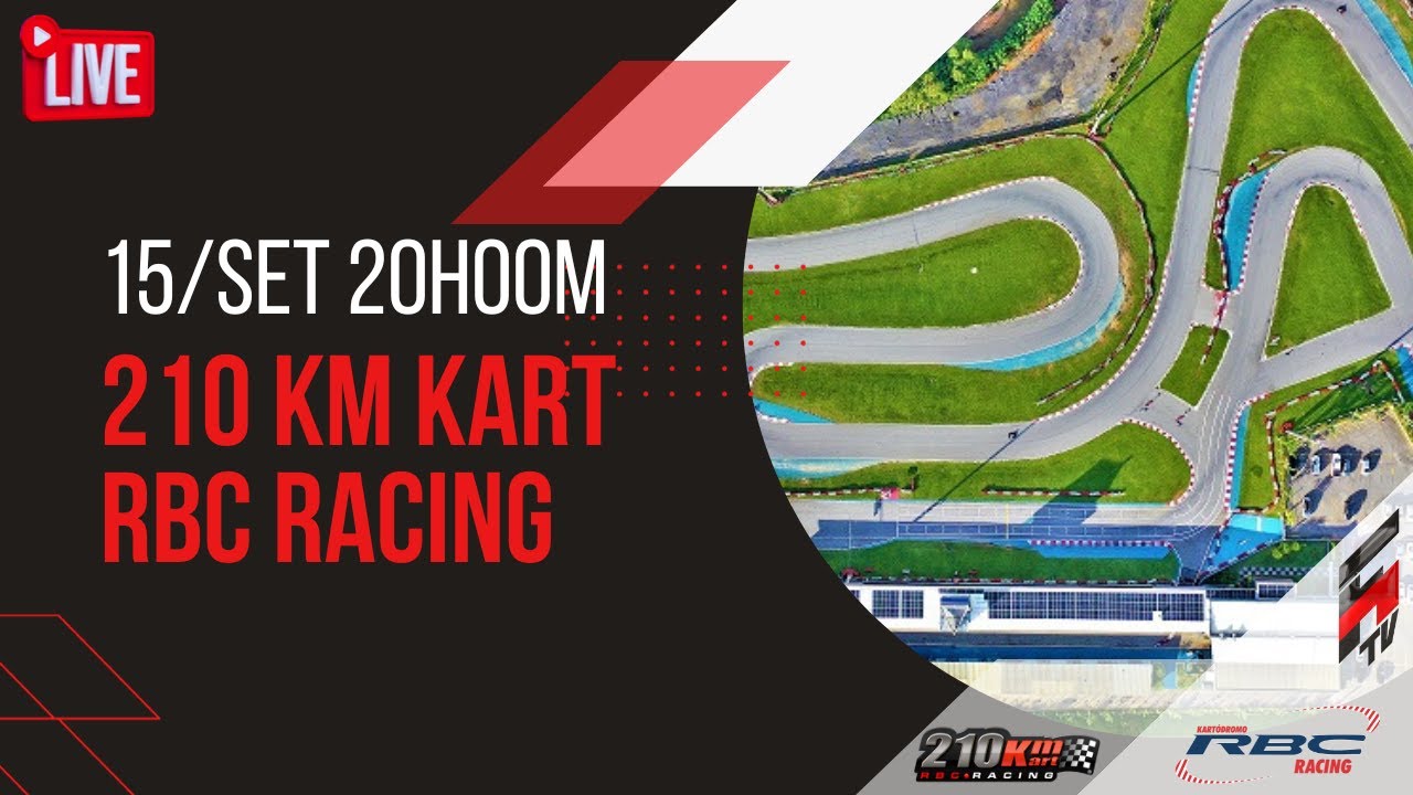🔴AO VIVO - 210 KM KART RBC RACING 2023 - YouTube
