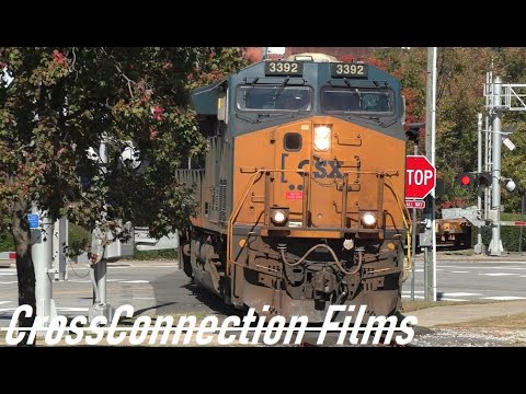K5HL GALORE! W/CSXT 3392 ET44AH On The S479-25 - YouTube