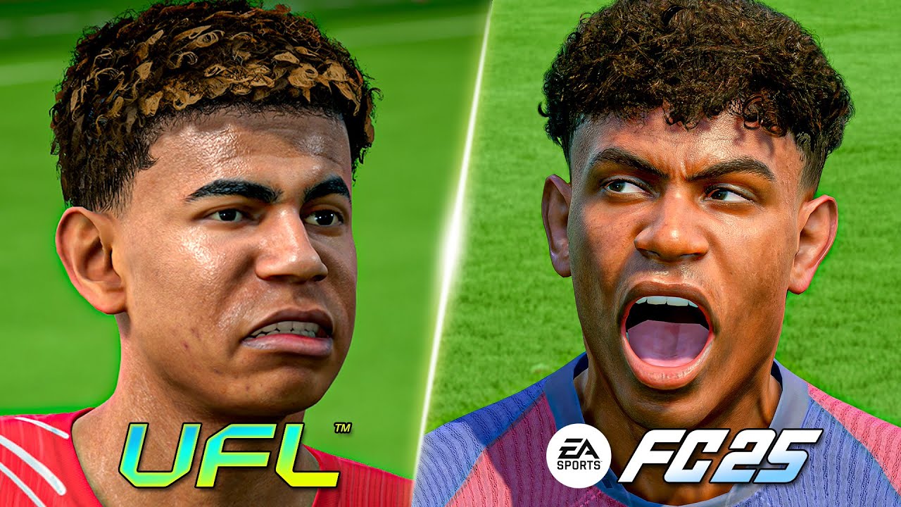 UFL vs FC 25 - Comparison - Graphics, Player Animation, Gameplay ...