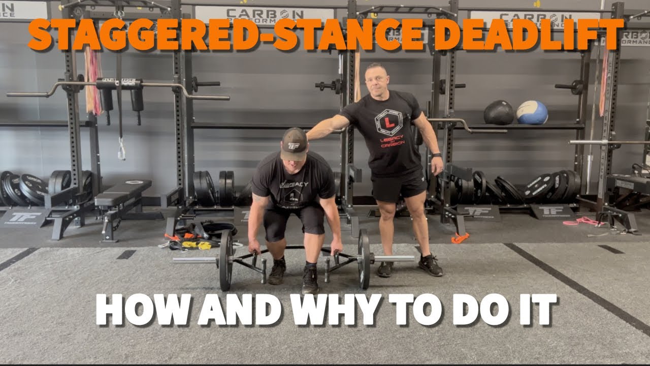 How to do Staggered Stance Deadlift | Why You Should Do Them - YouTube