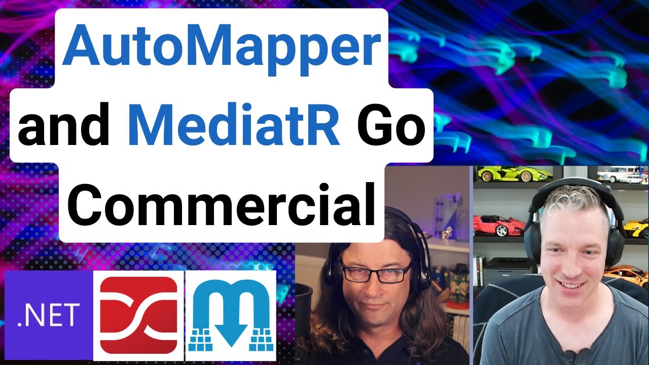 Why Not Keep MediatR and AutoMapper Free with Jimmy Bogard - YouTube