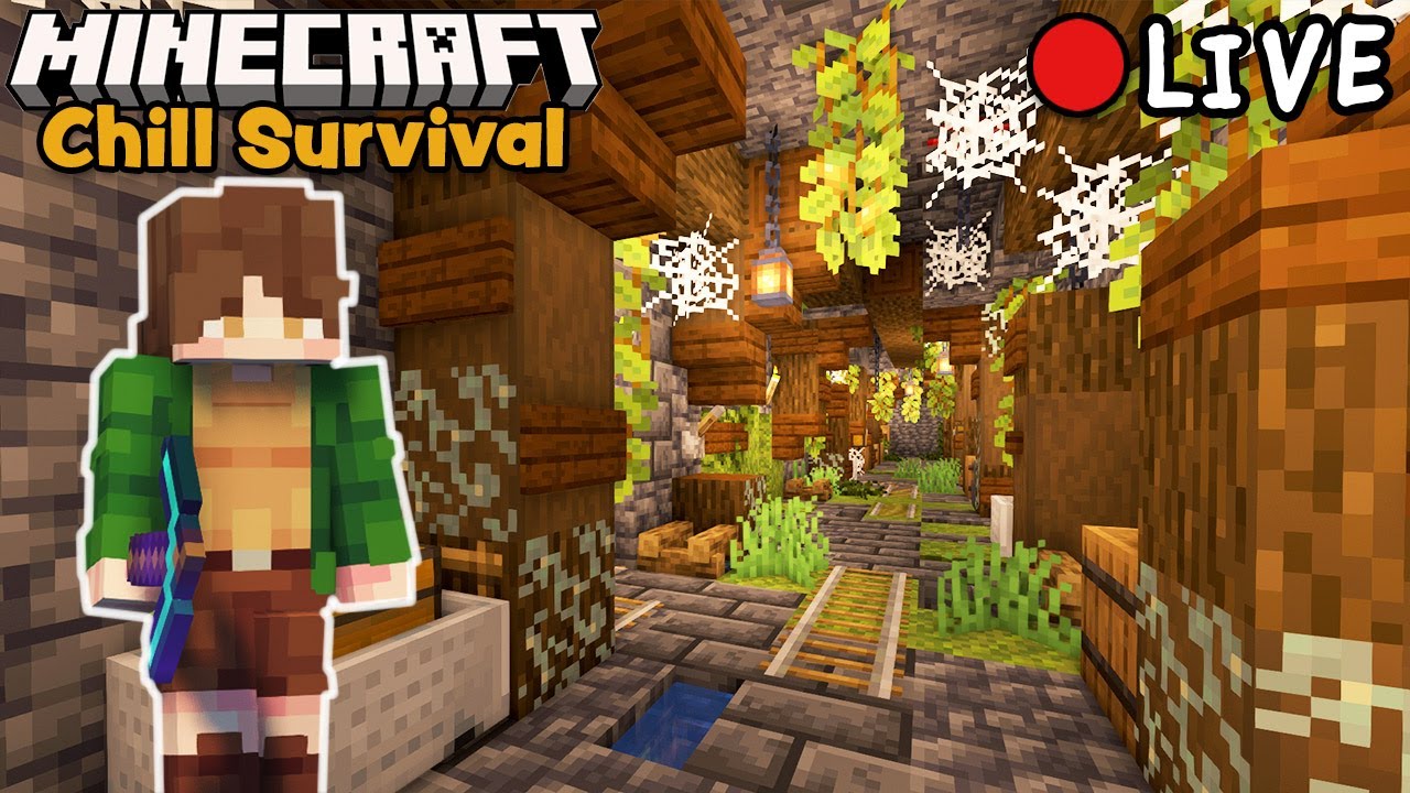 It's Time For Some Cozy Base Decoration! - Minecraft Chill Survival 1. ...