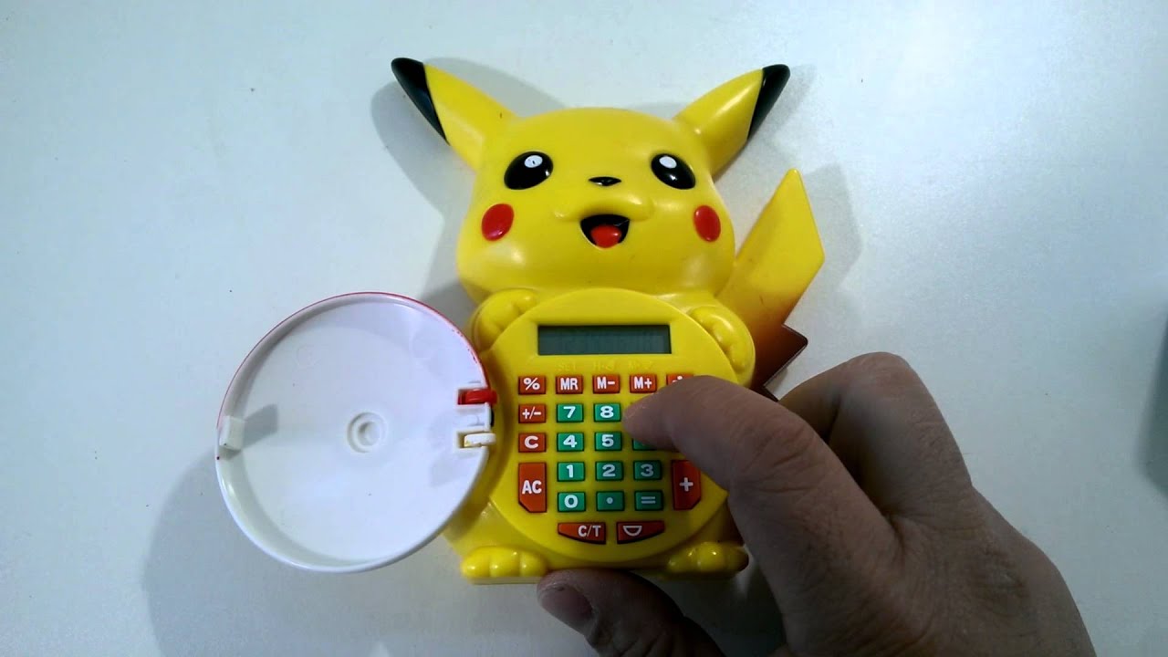 Pikachu calculator - YouTube