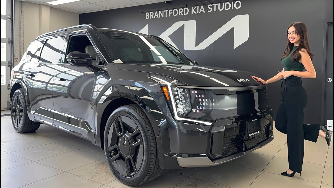 The 2025 KIA EV9 GT-Line - Our Most Impressive SUV! | Full Review - YouTube