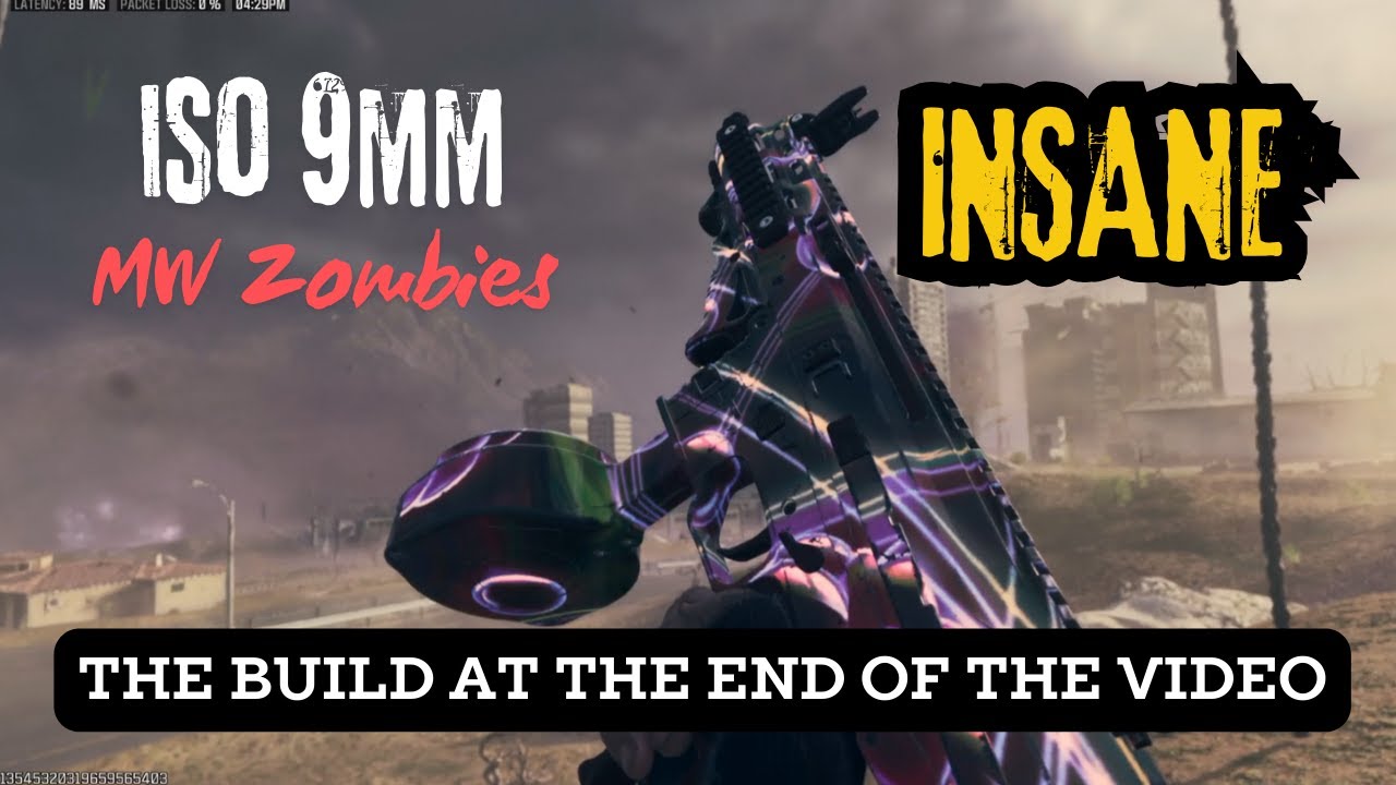 ISO 9MM - MW3 Zombies Solo - INSANE!! (No Commentary) - YouTube
