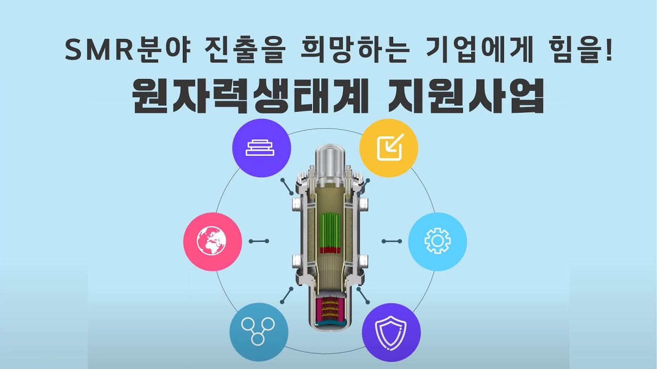 SMR 산업생태계 기반조성 지원사업을 소개합니다 - YouTube