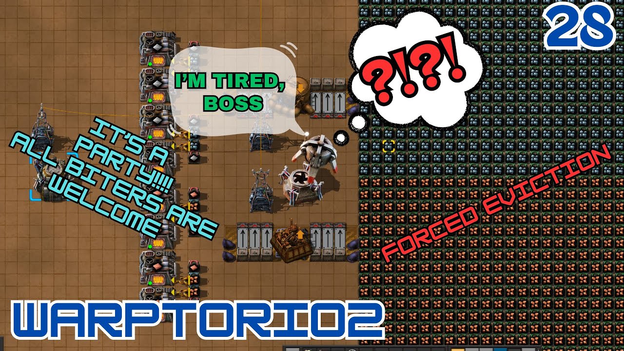 Yellow science - this time for real [Factorio: Warptorio2 | E28] - YouTube