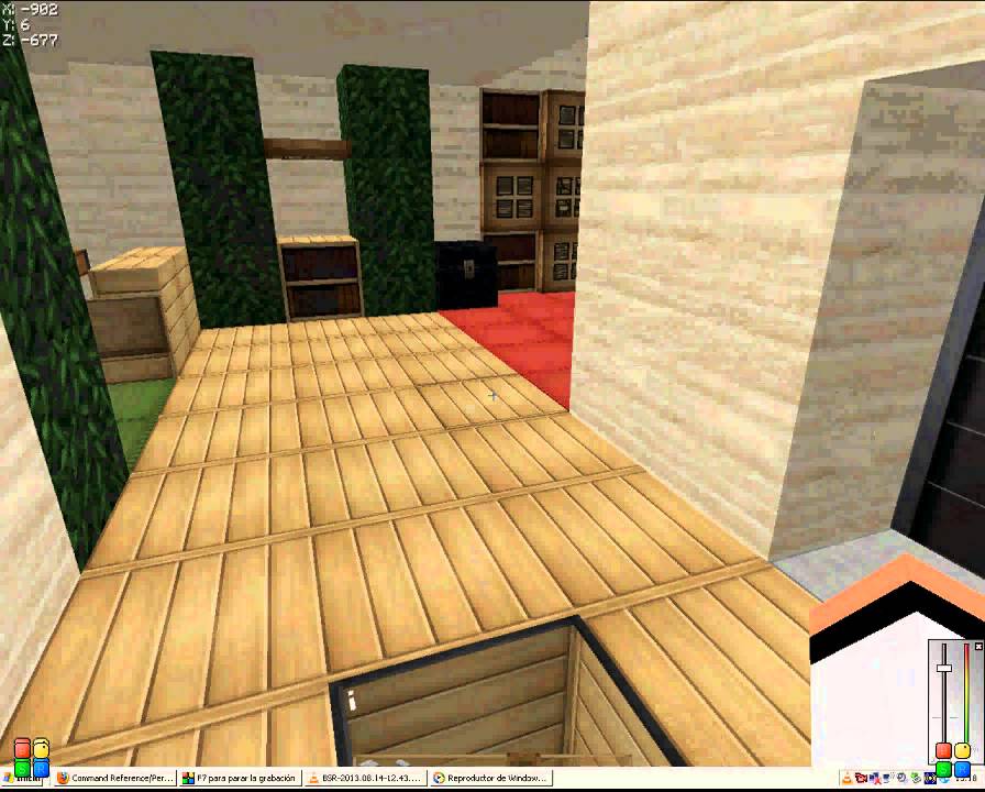 Minecraft casa moderna (schematic) - YouTube