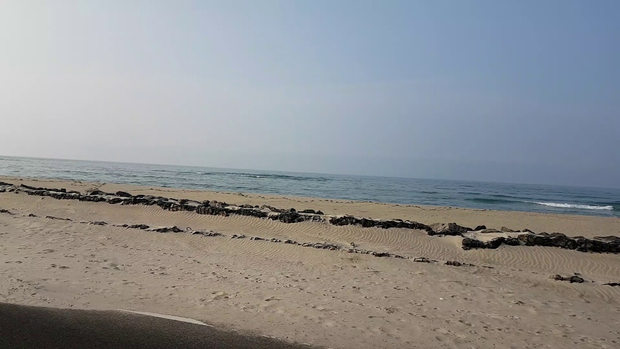Great view towards end point of indian land-Dhanushkodi point ...