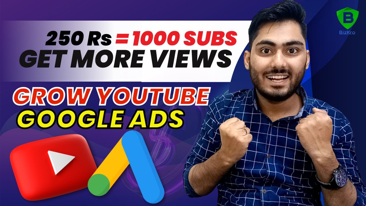 Promote YouTube Channel With Google Ads | Increase Subscribers With ...