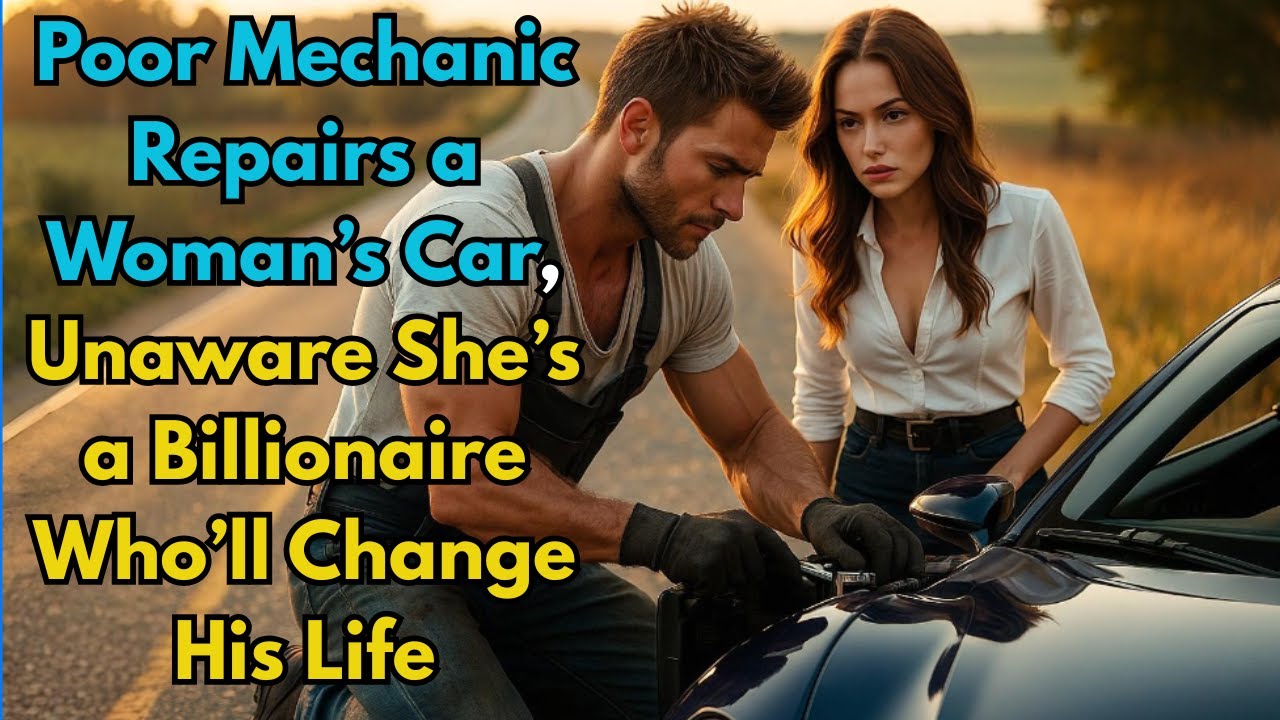 Poor Mechanic Repairs a Woman’s Car, Unaware She’s a Billionaire Who’ll ...