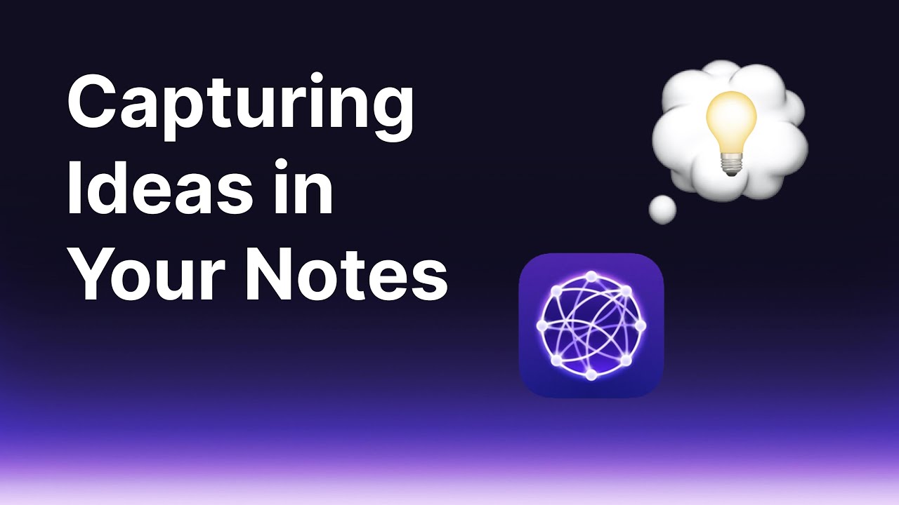 The fastest way to save your ideas - YouTube