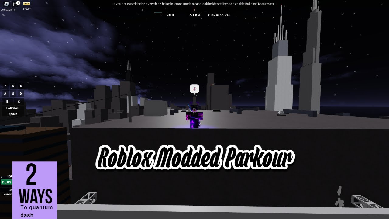 Parkour Modded - Quantum dash tutorial - YouTube