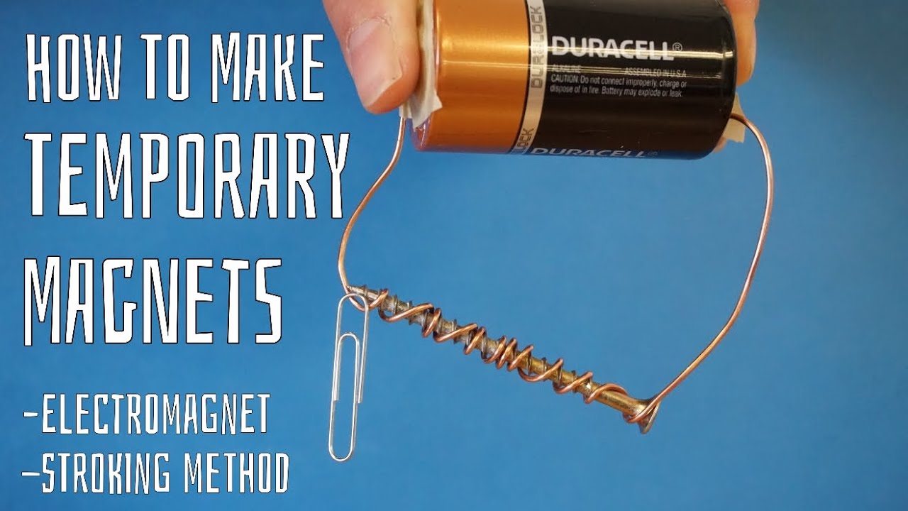 Temporary Magnets - YouTube