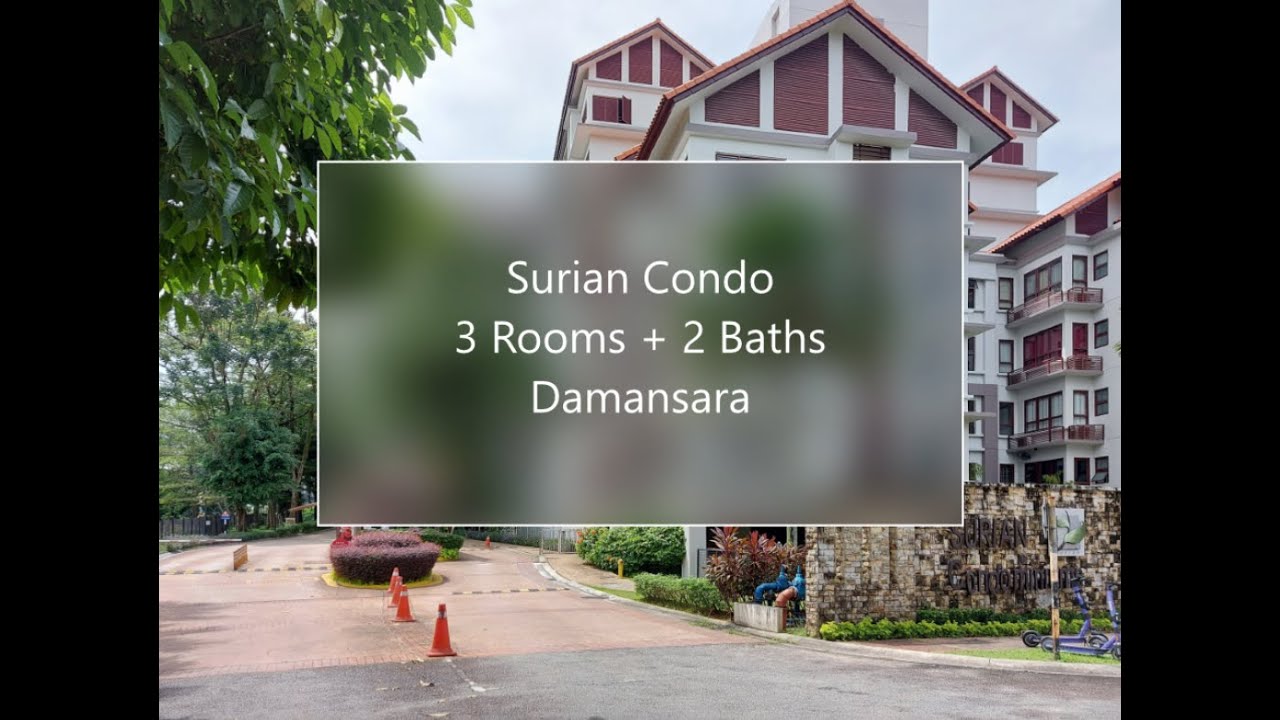 Surian Condominium - 3 Rooms, 1200 sf, Freehold - YouTube