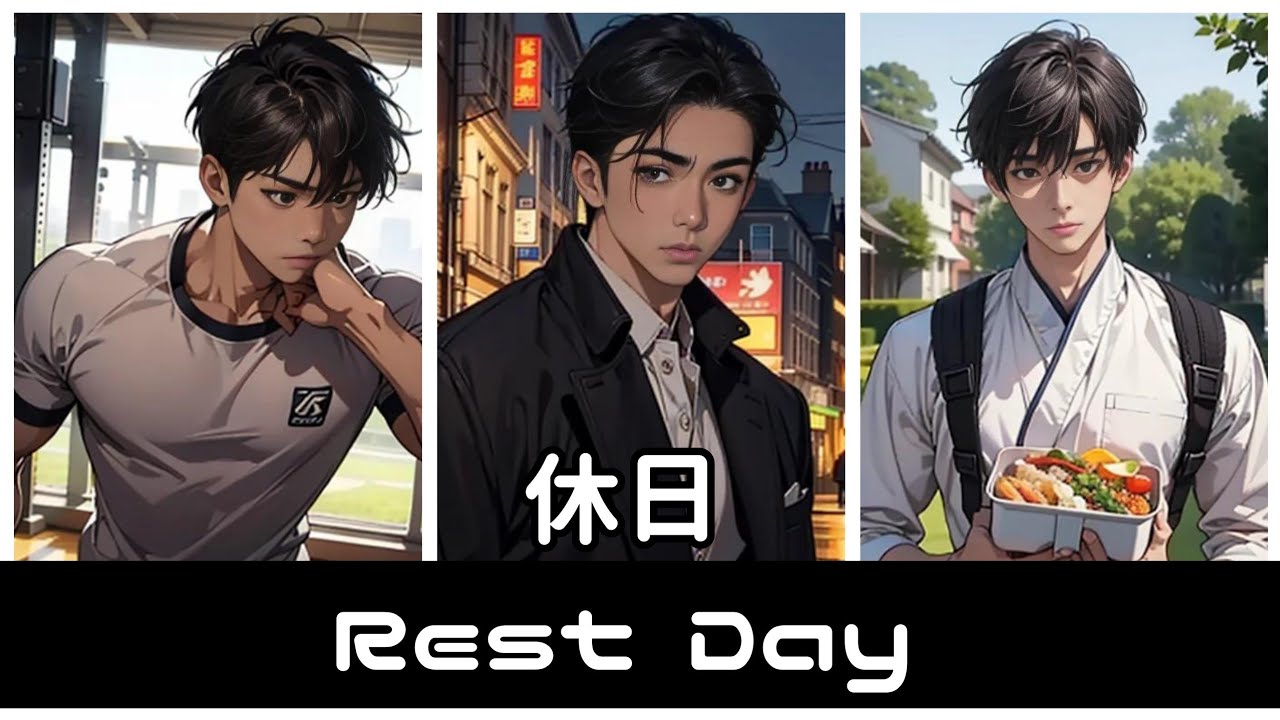Anime Rest Day Lookbook | AI Art | AI Body Physique - YouTube