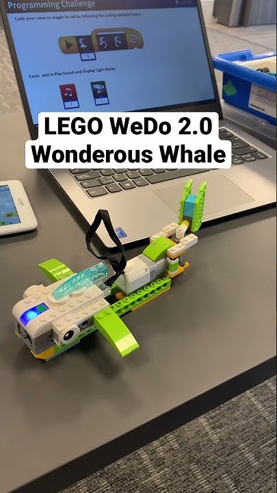 LEGO WeDo 2.0 - Wonderous Whale Robot - YouTube