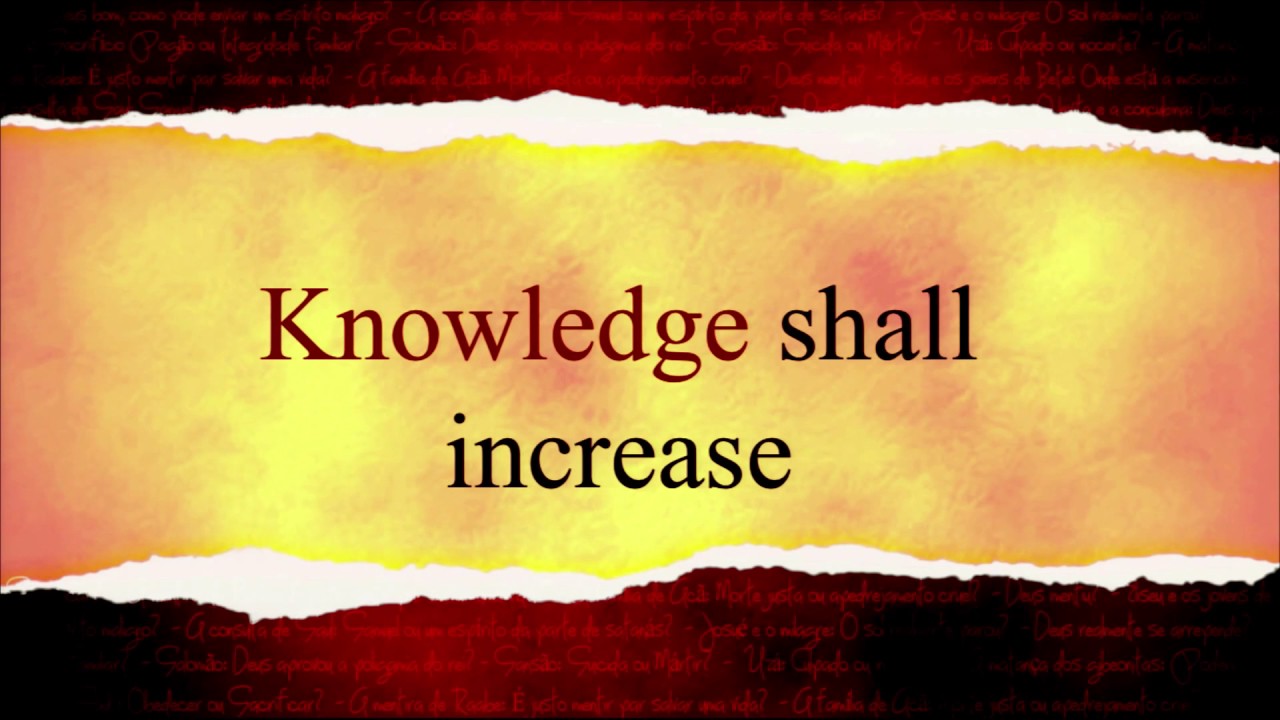 Copy of YWoP - Esteban Beckford - Knowledge shall increase - YouTube