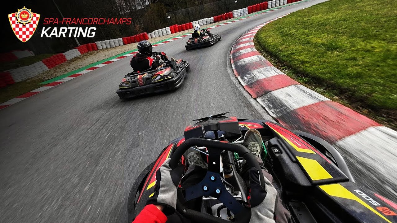 DJI Osmo Action 3 TEST - Karting session at Spa Francorchamps on new ...
