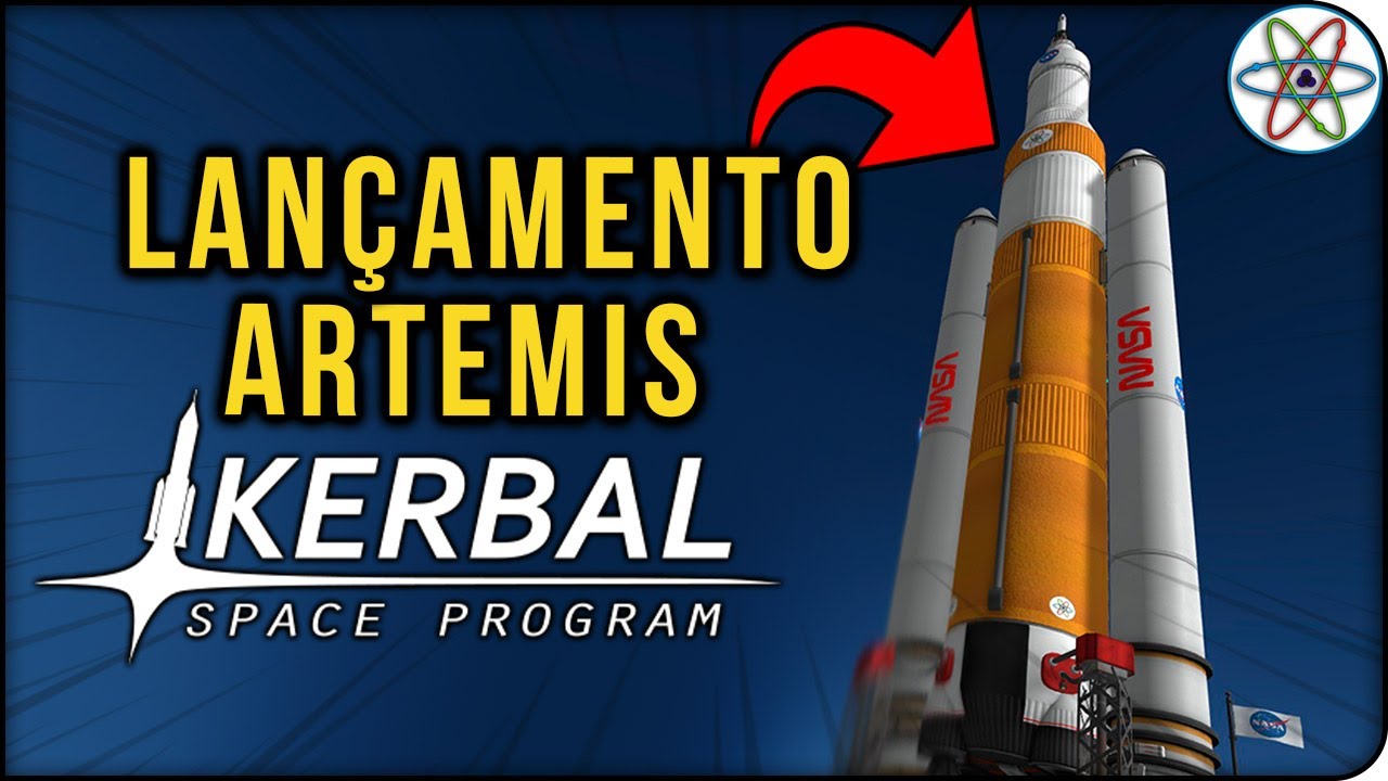 LANÇAMENTO DA MISSÃO ARTEMIS | Kerbal Space Program - YouTube