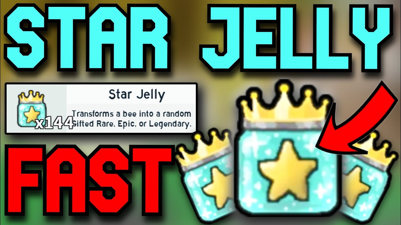 *ALL* Ways To Get STAR JELLY Fast 🐝(Bee Swarm Simulator) - YouTube